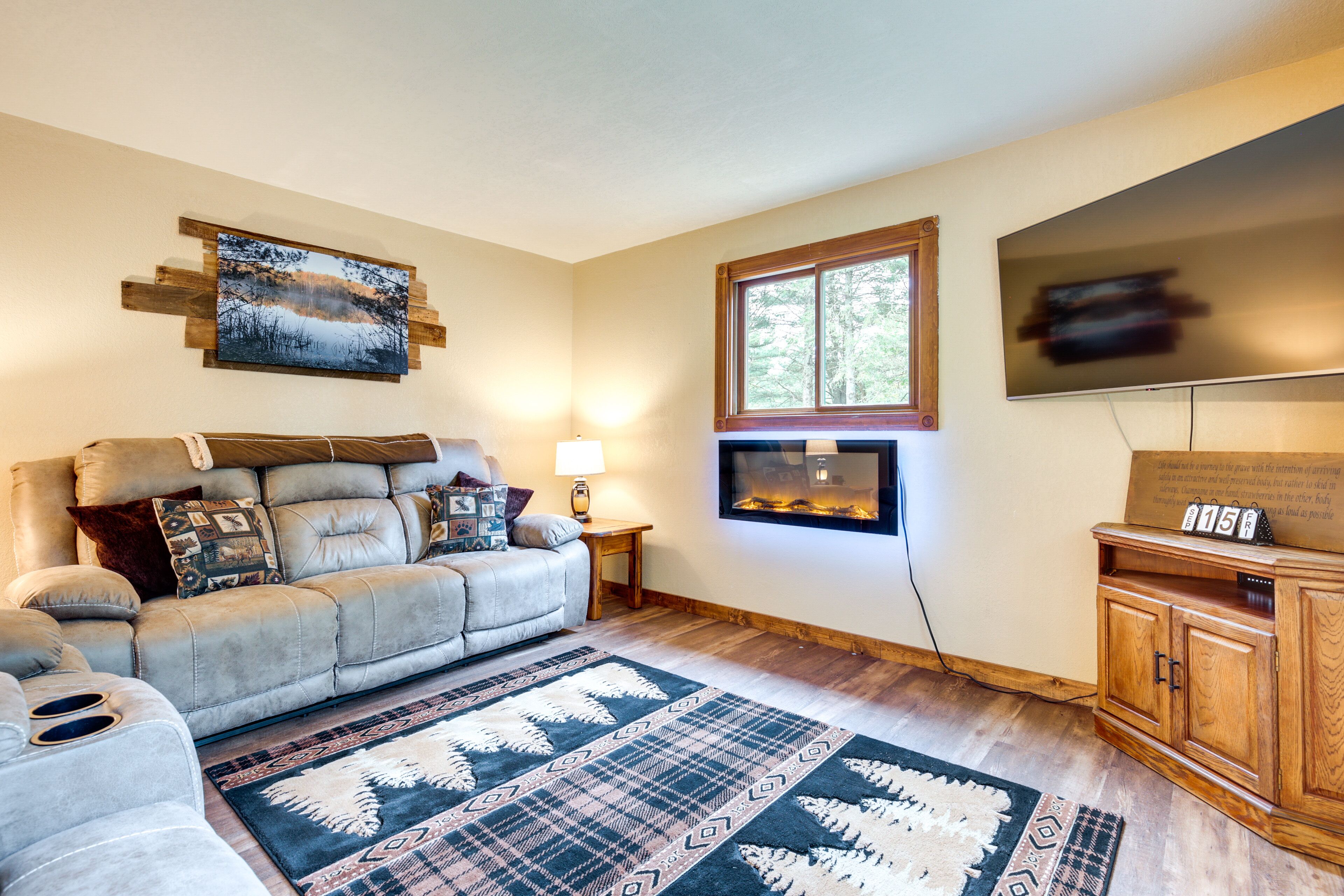 Woodruff Home W/ Lake Access & Pier, Near Town! - Minocqua, WI