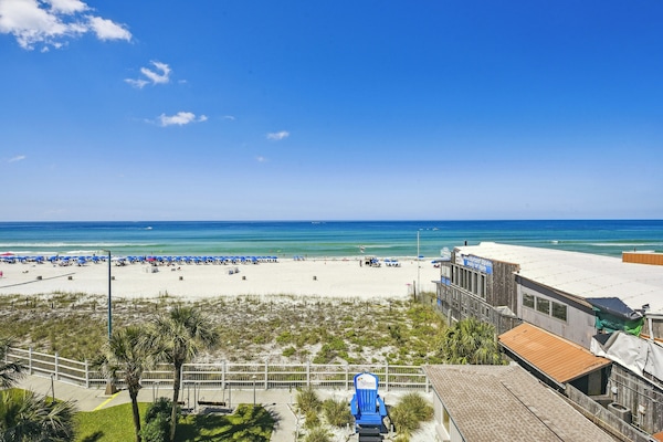Apartamento em Condomínio Fechado, 2 quartos, vista para o oceano (SU0501) | Vista da varanda