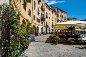 Vista para a cidade desde o alojamento