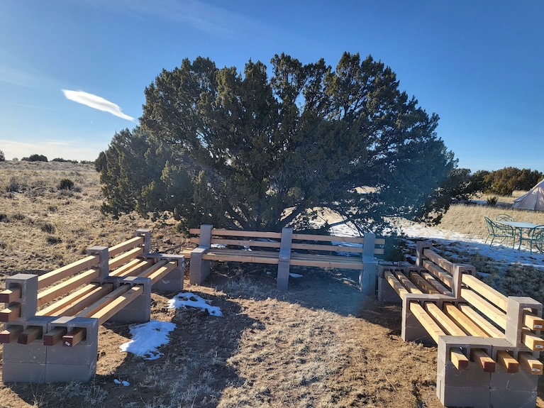 Spacious Canvas Glamping Bell Tent - アリゾナ州