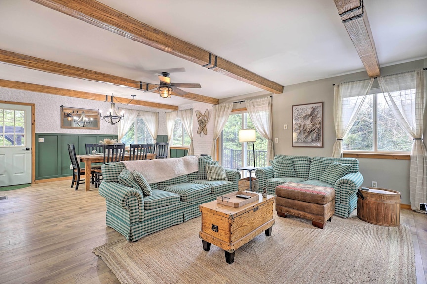 21 Mi To Gore Mtn: Adirondack Oasis W/ Sauna - Adirondack Mountains