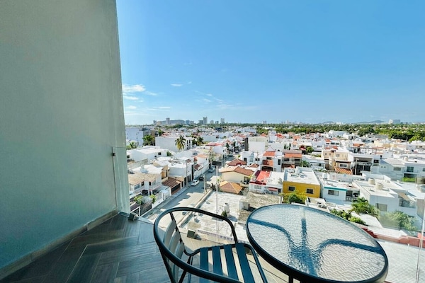 Apartamento conforto | Terraço/pátio