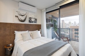 Apartamento | Roupa de cama fornecida 