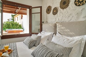 Suite-Estúdio Exclusiva | Lençóis de algodão egípcio, roupa de alta qualidade 