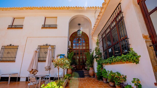 Fachada da propriedade