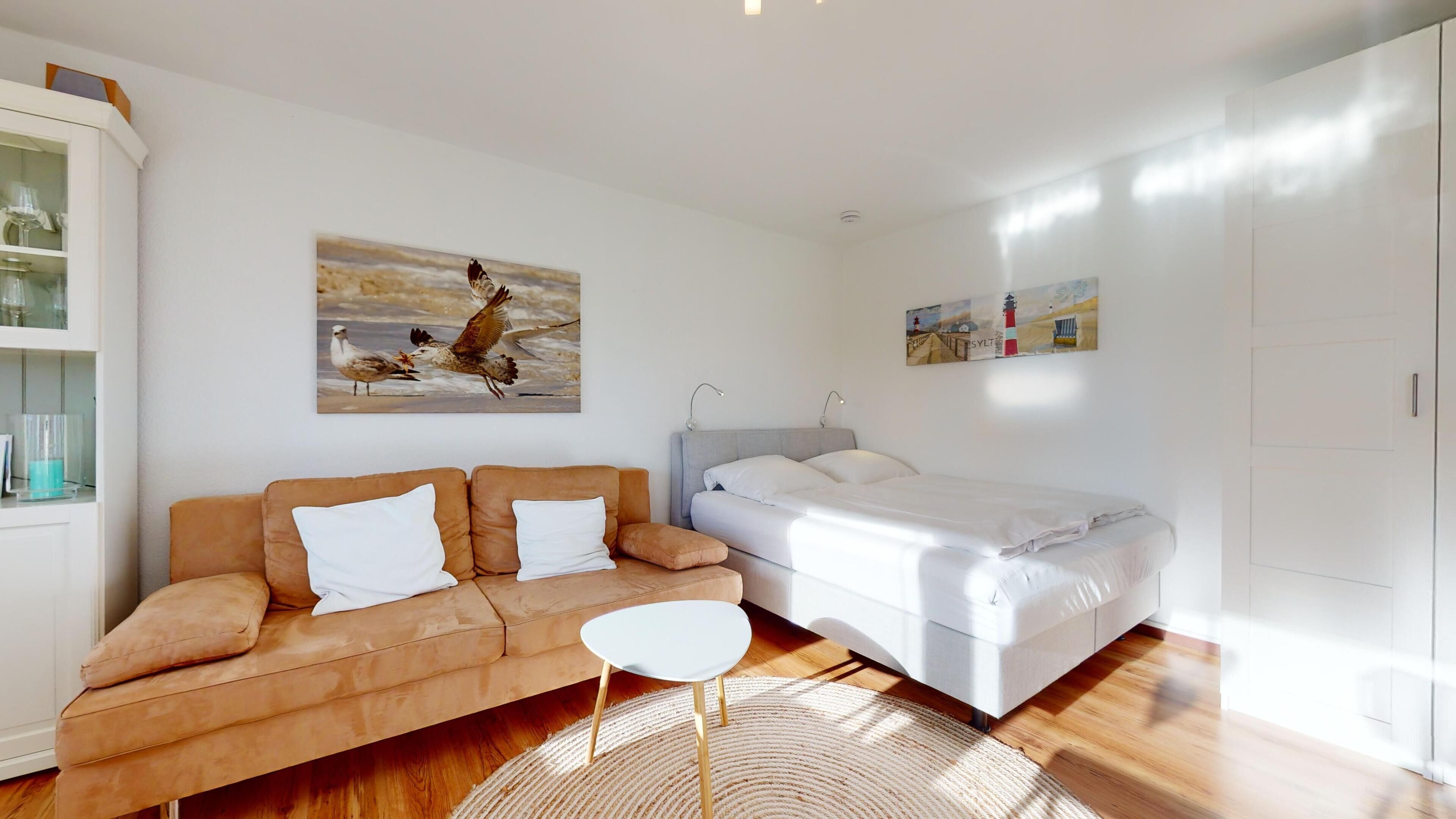 In Diesem Gepflegten Ein-zimmer Apartment Finden Sie Alles, Was Sie Für Einen Sc - Amrum