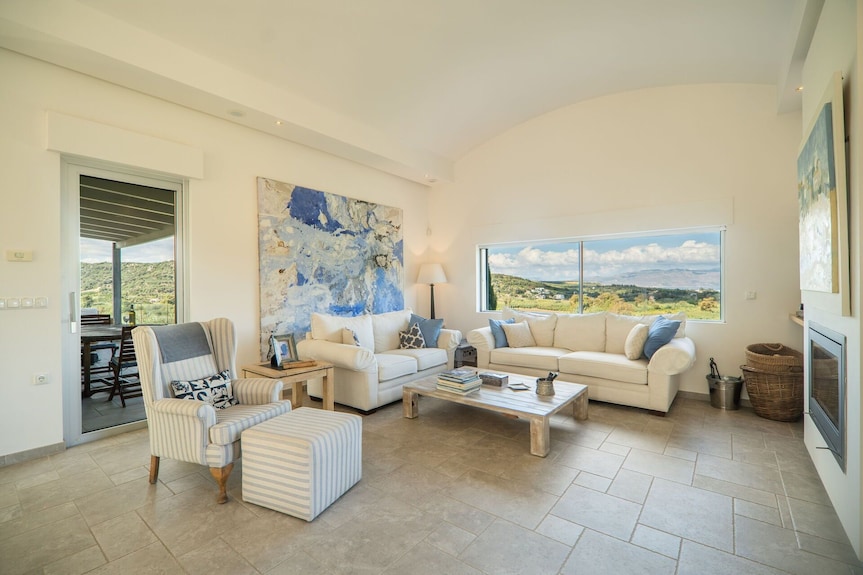 Villa Lucy - Villa With Private Pool And Panoramic Views In Platanias, Crete - Crete