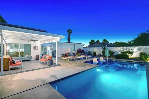 Biskra By Avantstay Classic Palm Springs Getaway W/outdoor Living&pool! Permit#4869 - Joshua Tree National Park