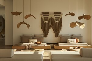 Sala de estar do lobby