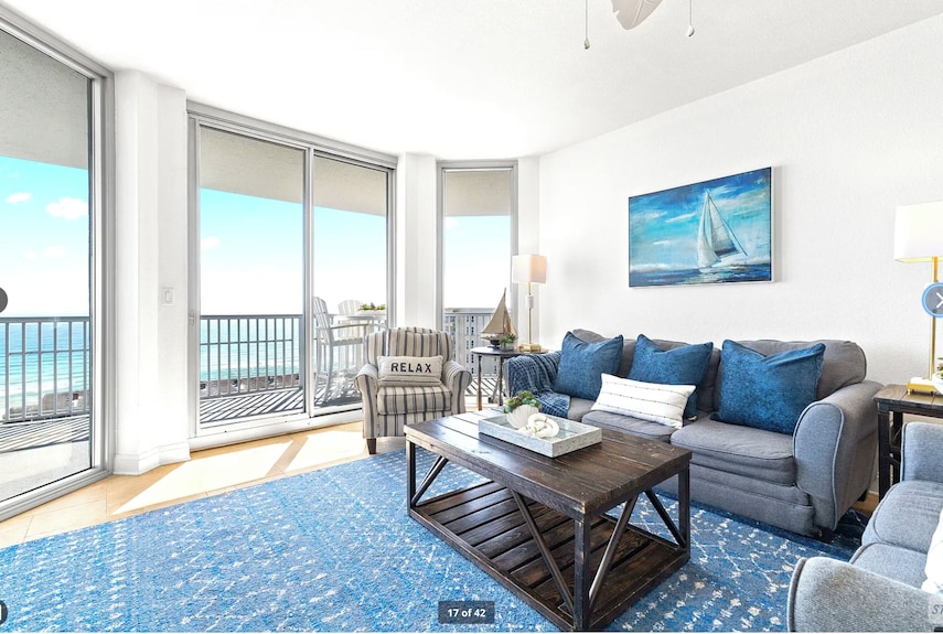 10th Floor Sweeping Views Of The Gulf. Steps From Beach Access. - 彭薩克拉海灘