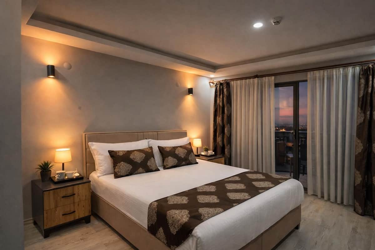 Quarto Standard | Roupa de alta qualidade, minibar, Wi-fi grátis, roupa de cama fornecida