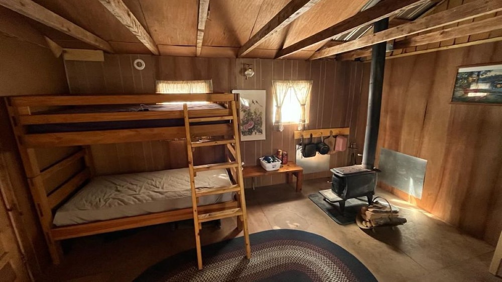 Streamside Campsite plus tiny cabin combines classic camping with ...