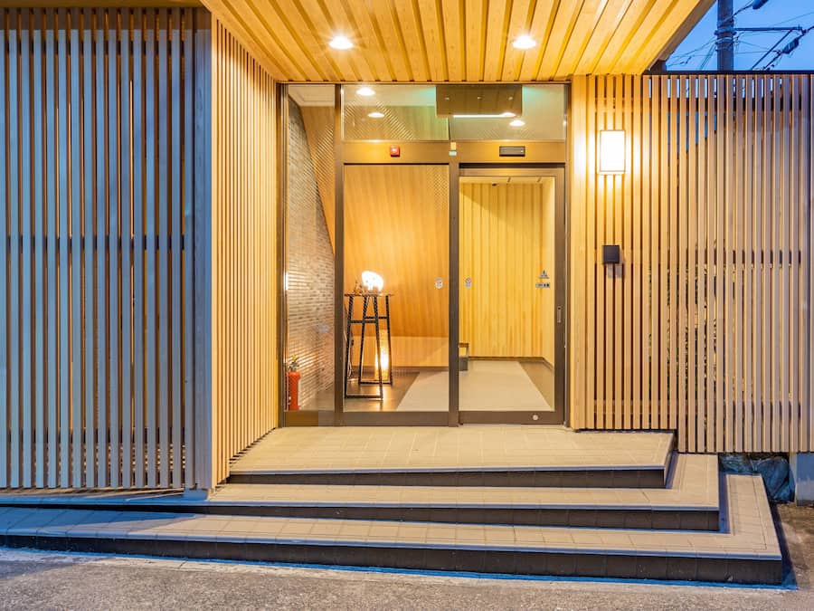 Fachada da propriedade