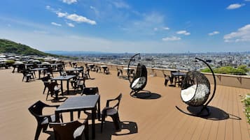 Terraço no piso superior