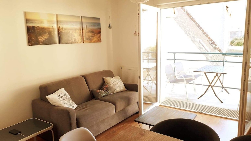 À 50 M De La Plage Fl'heurt De Sable Appartement Au Bord De Mer. - Le Portel