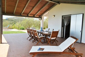 Villa, 2 quartos, pátio | Terraço/pátio interior
