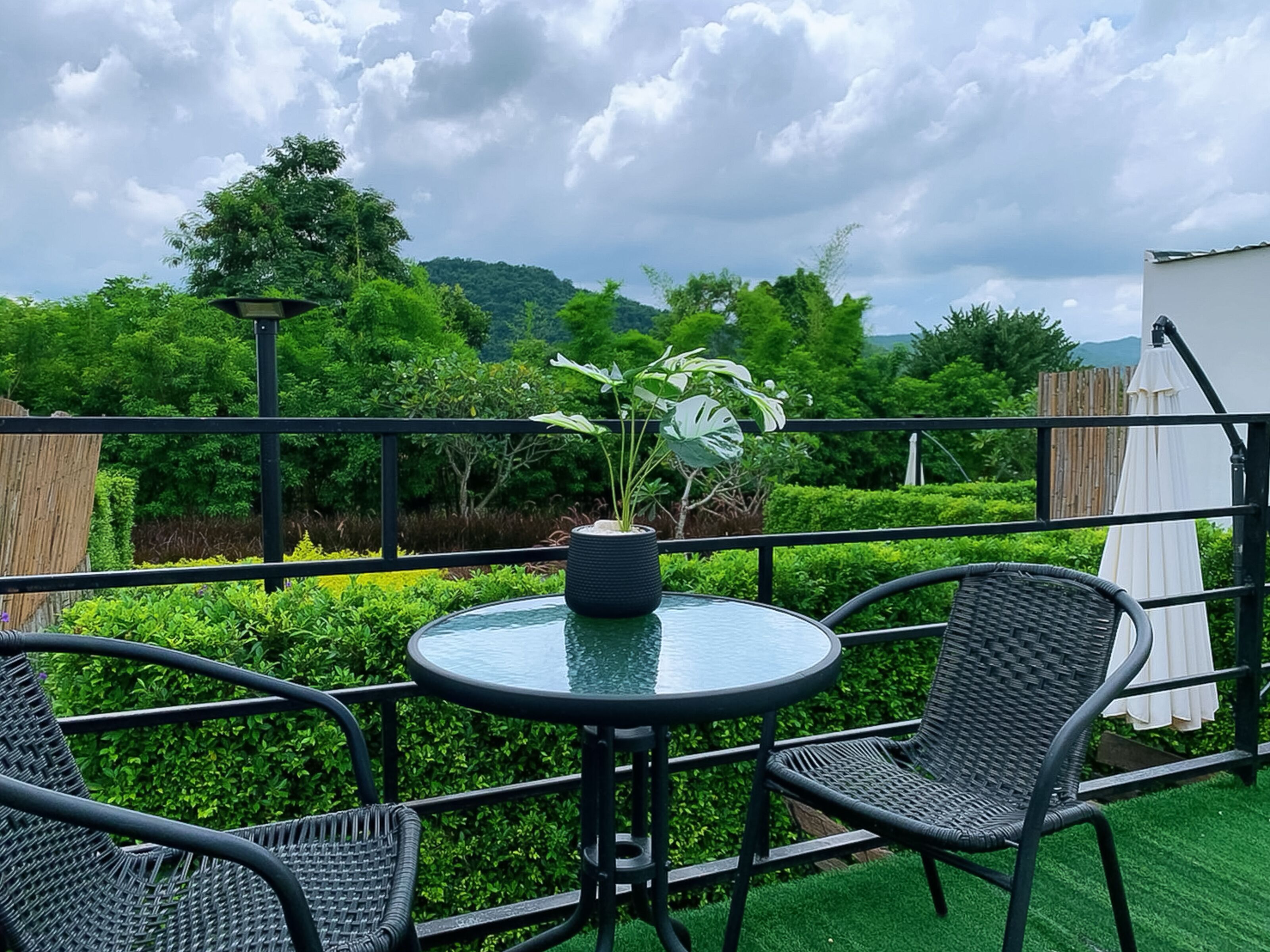 Geodesic Dome | Terraço/pátio interior