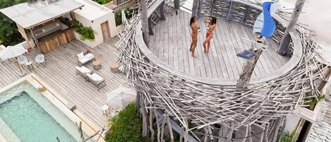 Rooftop Suite with Private Plunge Pool | Roupa hipoalergénica, com decoração personalizada