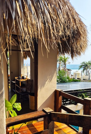 Terraço/pátio interior. Casa Playa del Amor