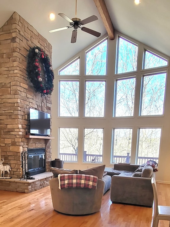 Luxurious Mountaintop Chalet / Cabin In 'The Woods Golf Resort':access Amenities - West Virginia