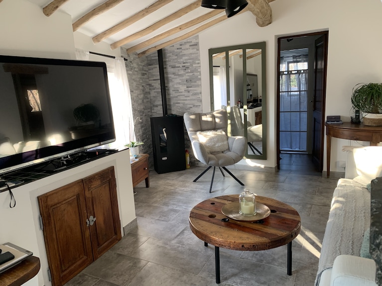 Golfe St Tropez - Jolie Maison - 6 Pers - 3 Chambres - Clim - Piscine - 3 Km Mer - Grimaud