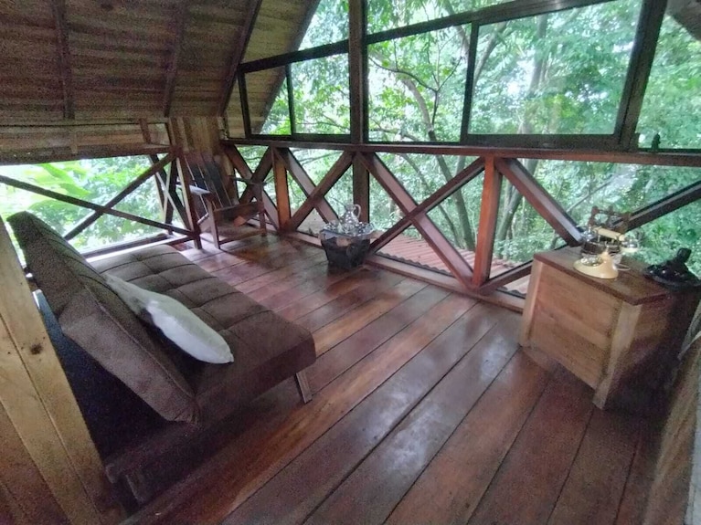 Green Sunrise Chalet ,Nature Lovers With Volcano View . - La Fortuna