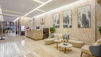 Sala de estar do lobby