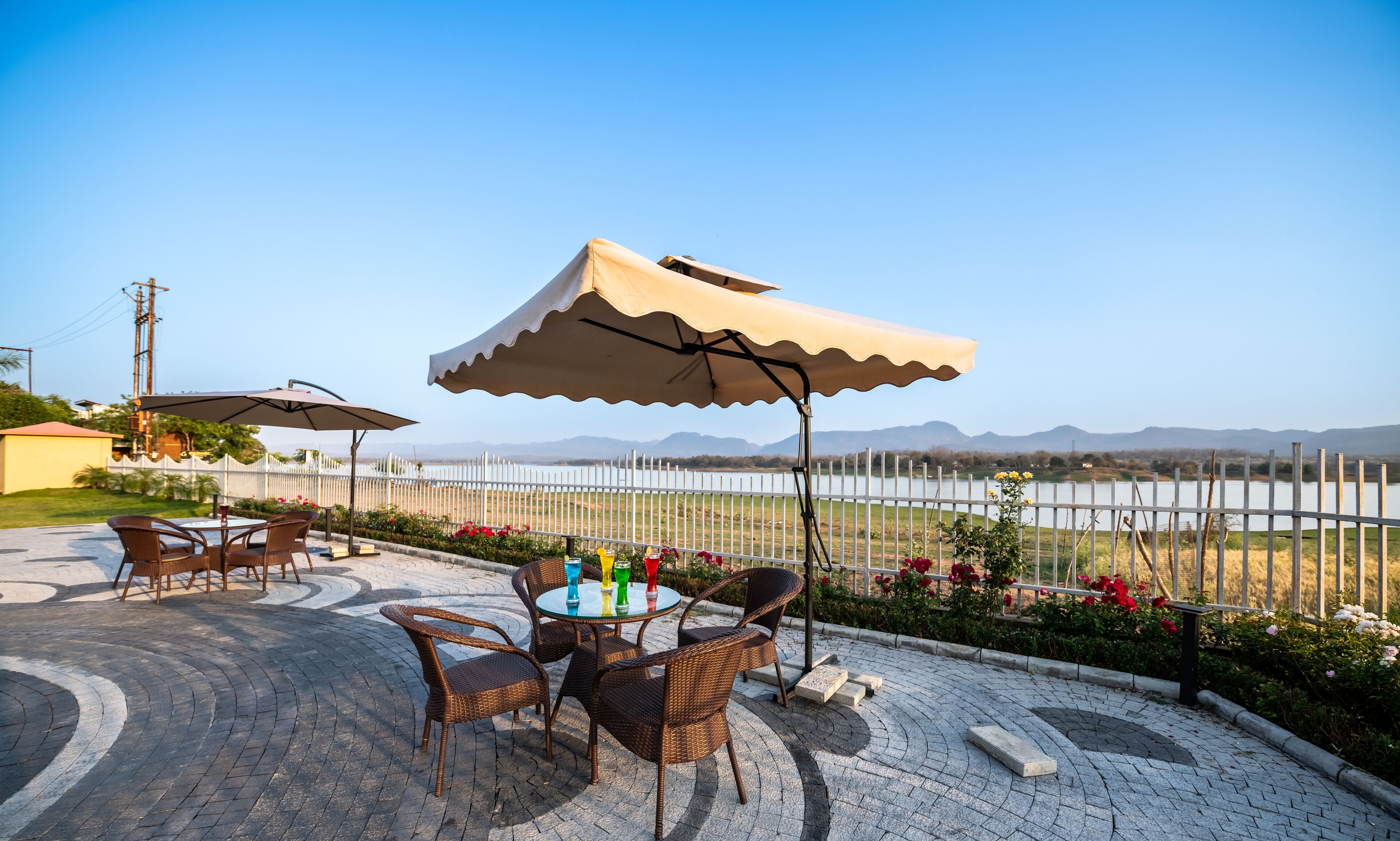 Refeições ao ar livre