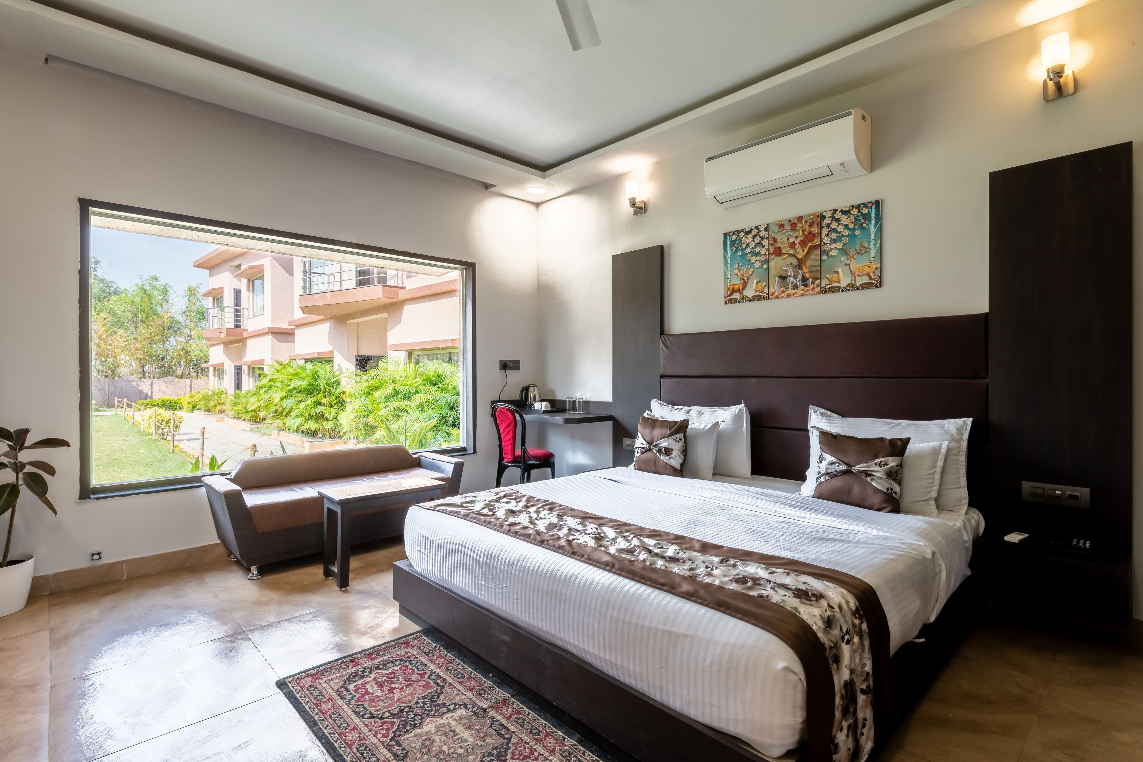 Quarto Executivo, vista para a piscina | Vista do quarto