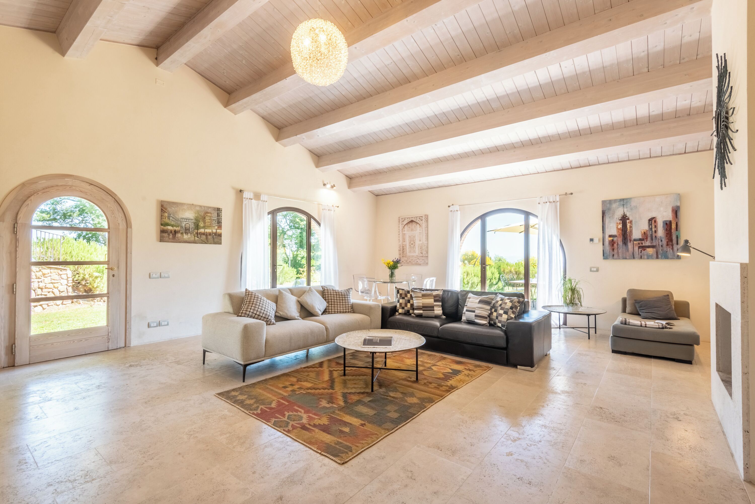 Chalet "Villa Falco" With Shared Pool, Private Terrace & Wi-fi - Pienza