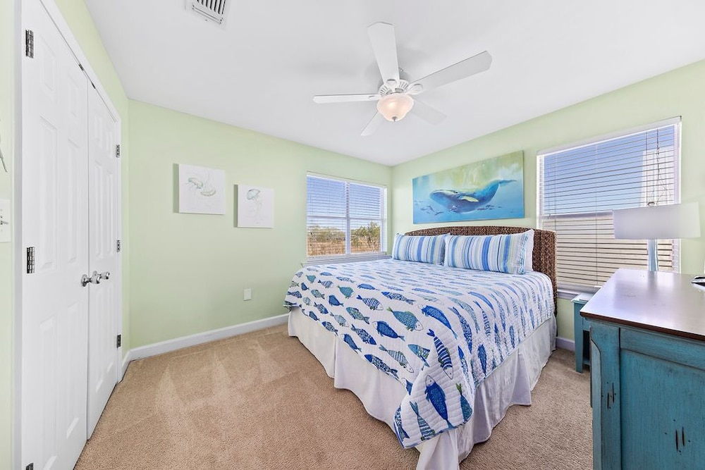 Beach Days & Fire Nights! Family 3BR Duplex Just Steps from the Sand ...