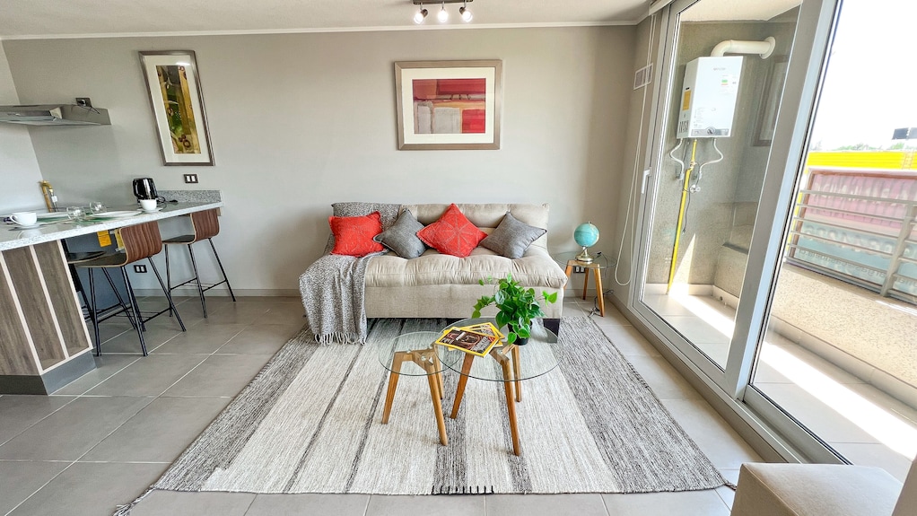 Boutique Apartment With Wifi, Air Conditioning, Pool - Downtown Rancagua - Rancagua