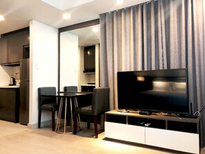 Estúdio superior | Área de estar | Smart TV