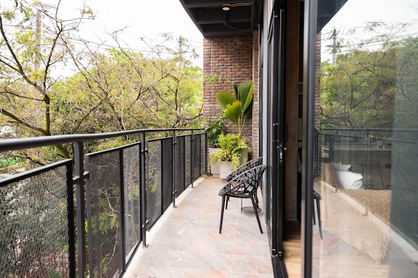 Suite-Estúdio Básica, Vista para a cidade | Terraço/pátio interior