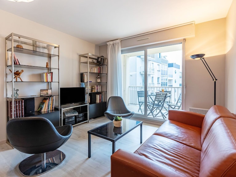 Bel Appartement Pour 4 Personnes Avec Wifi, Tv Et Balcon - Dinard