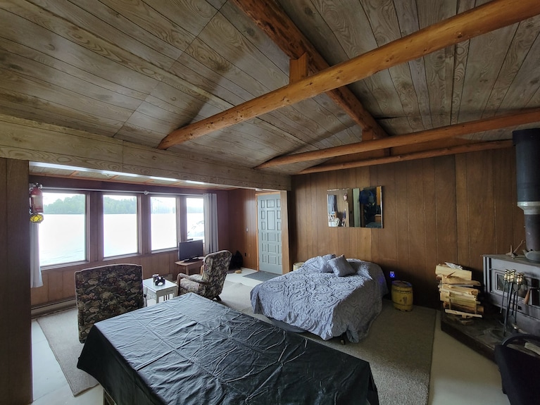 Historical Cabin On Big Lake With Lake Access, Shared Dock With Private Deck - Alaska