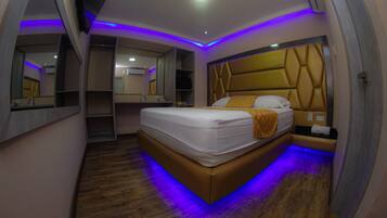 Quarto Executivo | Quartos insonorizados, Wi-fi grátis, roupa de cama fornecida