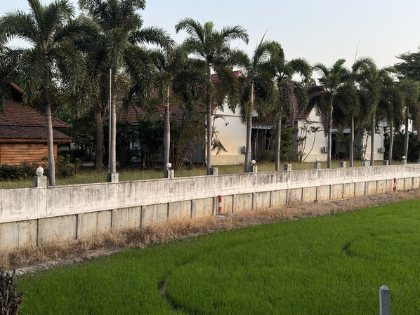Fachada da propriedade
