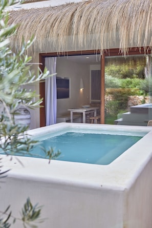 Estúdio, piscina particular (Garden) | Piscina particular