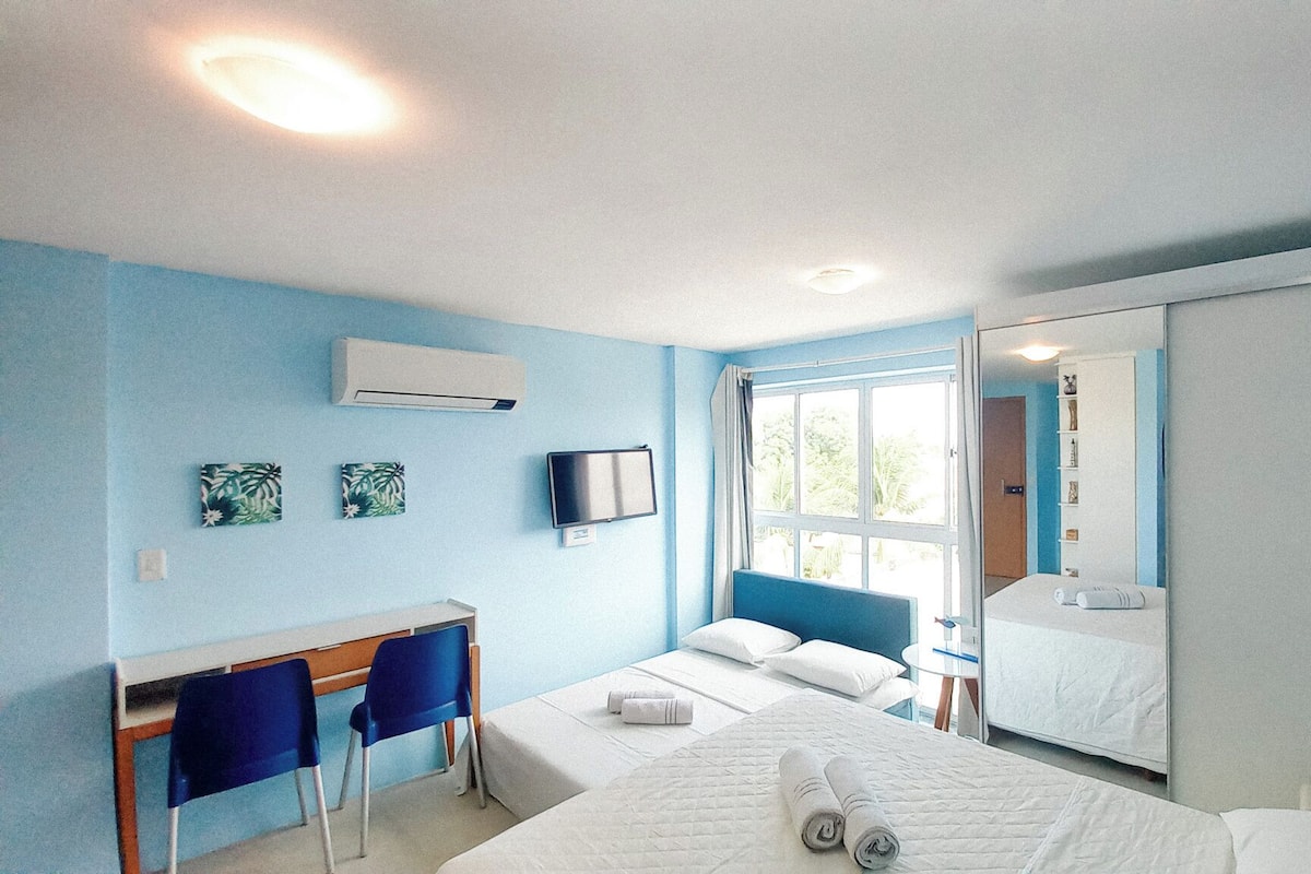 Apartamento Básico | Sala de estar | Televisor de 40 polegadas com canais digitais
