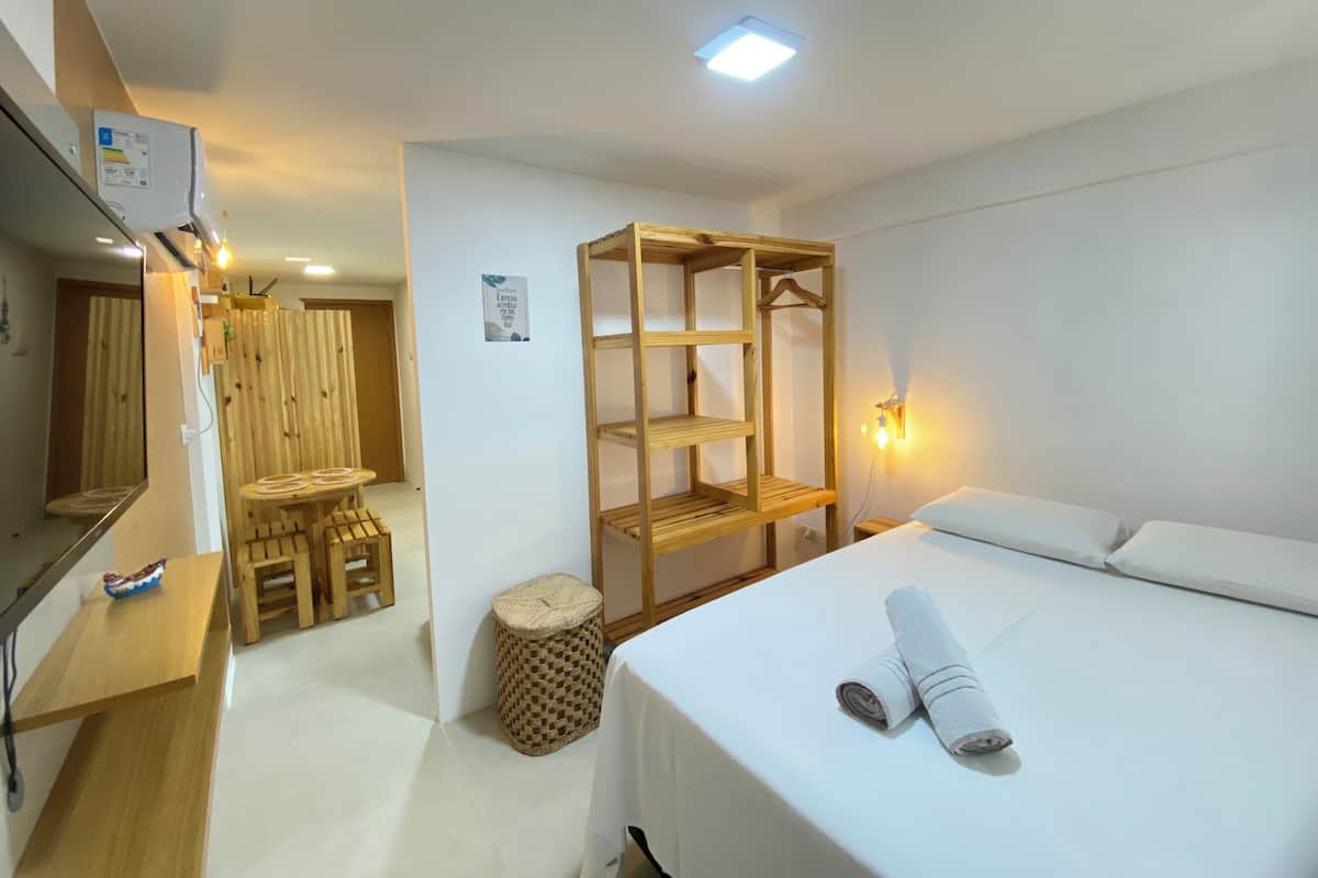 Apartamento Básico | 1 quarto, Wi-fi grátis, roupa de cama fornecida