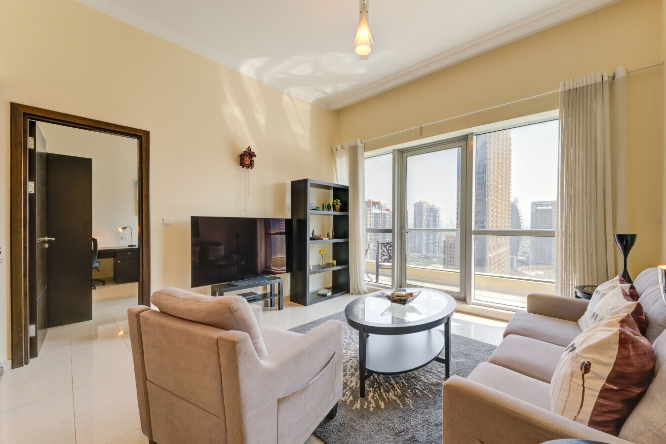 Peaceful 1 Bedroom L City Skyline And Marina Views - Dubai Marina