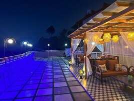 Estúdio superluxo | Terraço/pátio