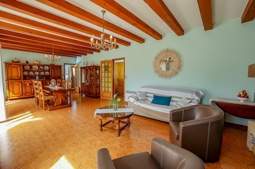 Quiet 150m2 Seaside House, 3 Bedrooms - Lanton