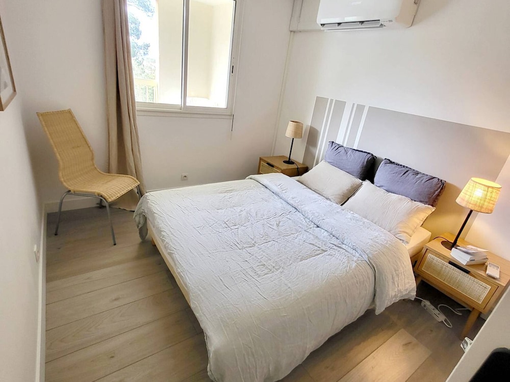 Appartement T2 - Piscine, Tennis, Parking - À 200m Des Plages Et Commerces - Six-Fours-les-Plages
