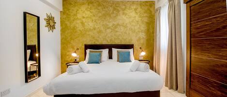 Quarto casal luxo | Roupas de cama premium, edredons de pluma