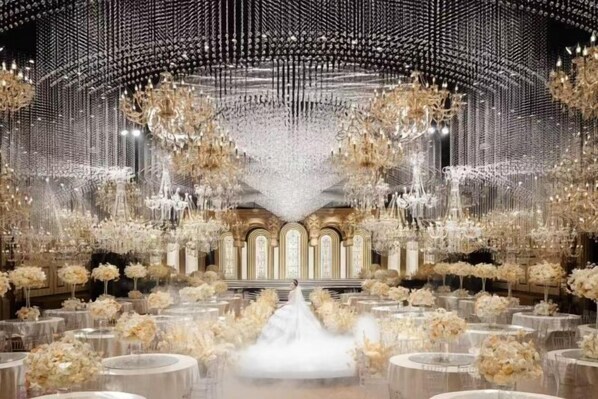 Área interna para casamento