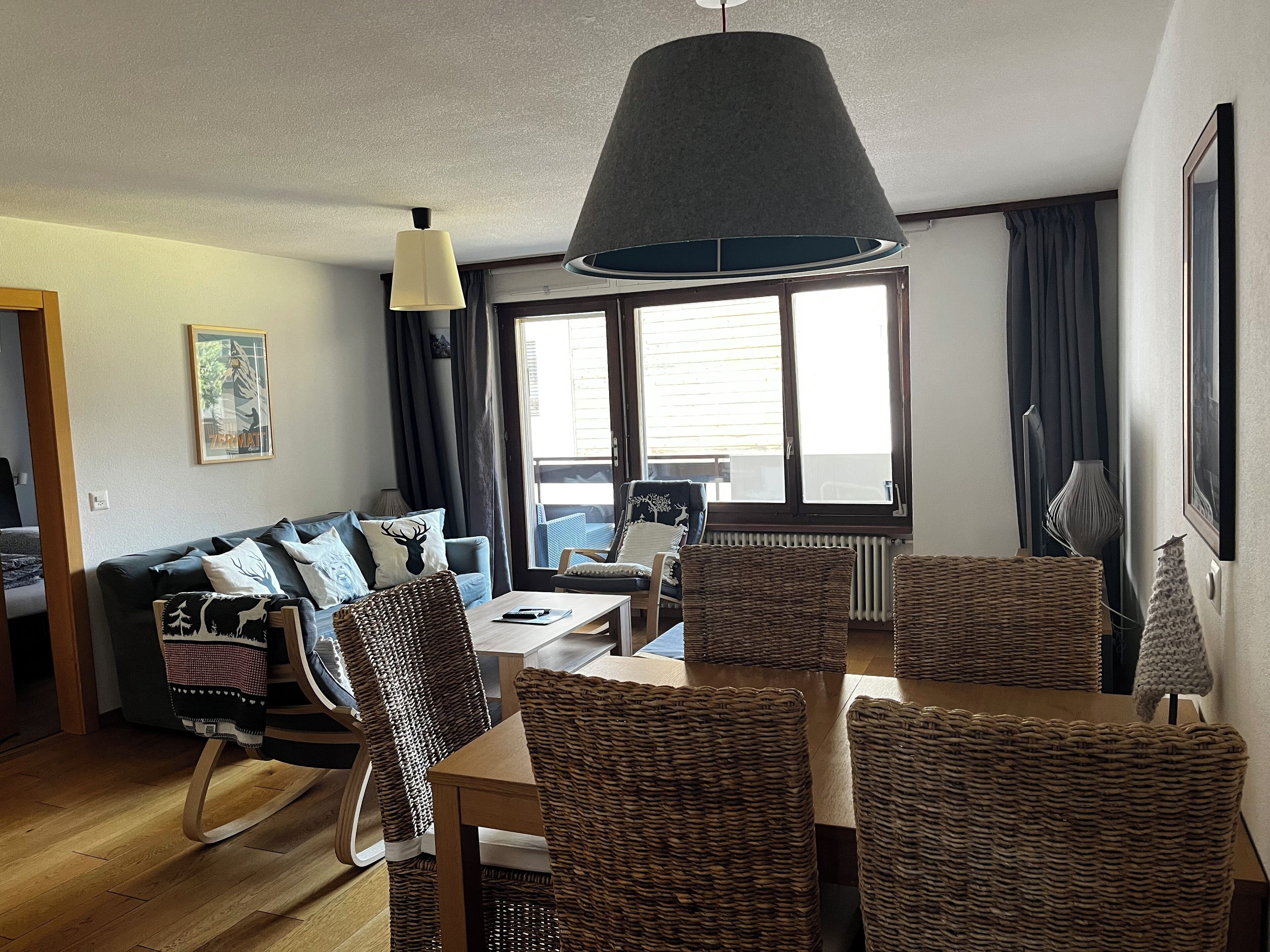 2 Bedroom/2bathroom Apt Close To Village With Stunning View Of The Matterhorn - Täsch