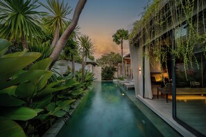 Villa de Luxo, 1 quarto, não fumadores, vista para a piscina | Piscina privativa