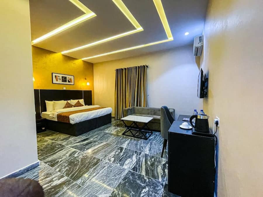 Quarto casal presidencial | Wi-Fi de cortesia